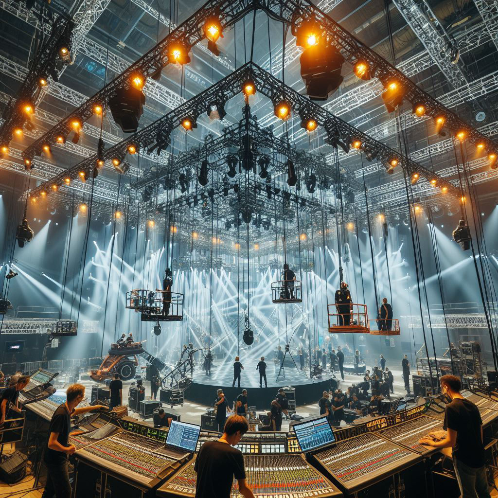 Rigging für Events von SHOW concept aus Leipzig